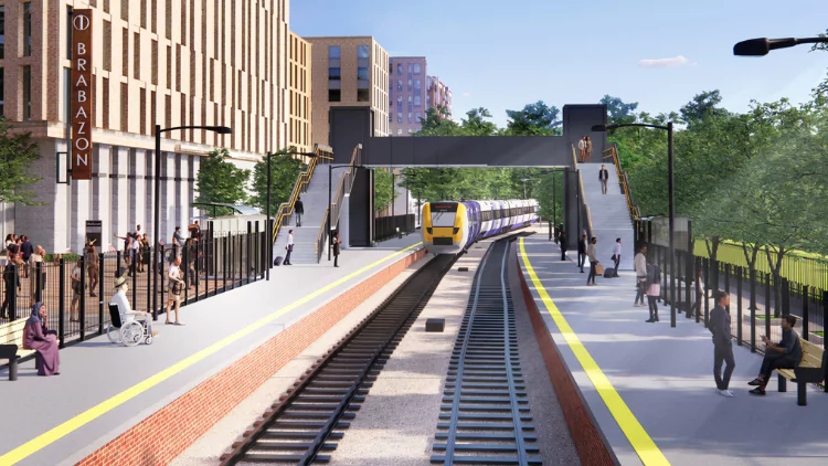 The First Images of the New Train Station at Brabazon | Brabazon